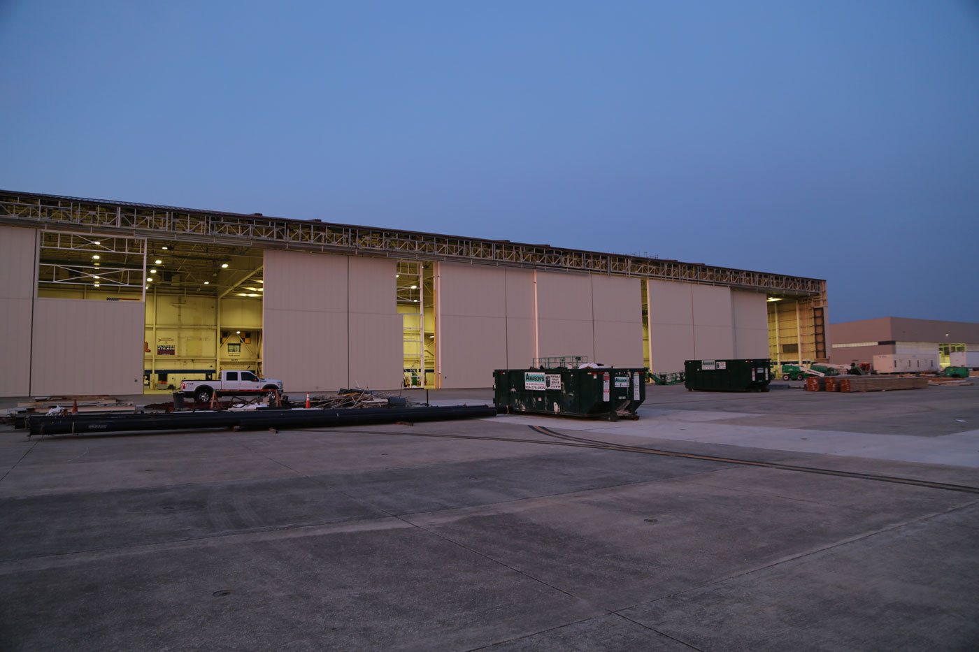 NAVY Sliding Hangar Doors - Well Bilt